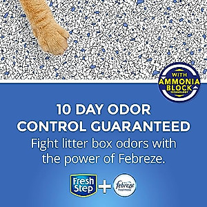 Fresh Step Clumping Cat Litter, Multi-Cat Odor Control, 14 lbs