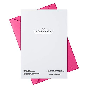 Hallmark Signature Birthday Card for Her (Heart and Stripes)