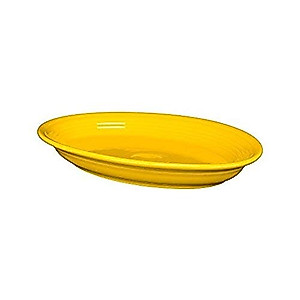 Homer Laughlin Fiesta 13 5/8" Oval Platter, Daffodil
