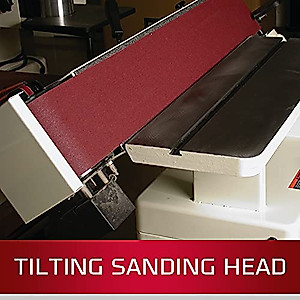JET OES-80CS Oscillating Edge Sander, 6" x 89" Belt, 1-1/2 HP, 1Ph 115/230V (708447)
