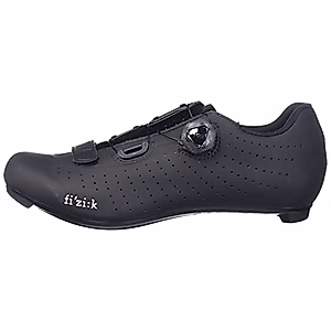 Fizik unisex adult Tempo Overcurve Cycling Shoe, Black/Black, 11.5 US