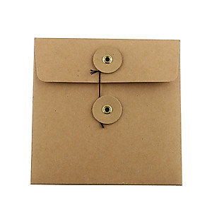 Wyvern Resleeve Cardboard Cd Sleeve 10 Pack/Set 5.11"×5.11" (13×13cm) Brown Wv-cdpch-br