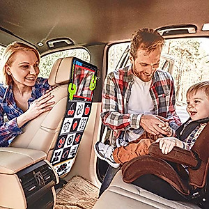 teytoy Tummy Time Mirror Newborn Toys Infant Toys 0-3 Months Brain Developmental Baby Mirror Tummy Time Toys with Cloth Book&Teethers,High Contrast Black and White Baby Toys 4 6 9 12 Month Sensory Toy