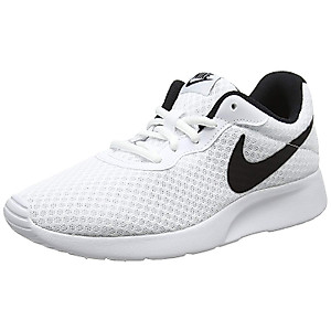 Nike Women's Tanjun White/Black Size 12 B(M) US