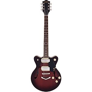 Gretsch G2655-P90 Streamliner Center Block Jr. Double-Cut P90 Electric Guitar - Claret Burst