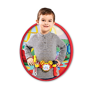 Disney Mickey Toodles Talk'n Toolbelt and Kids Play Tool Accessories for Dress Up and Pretend Play, Kids Toys for Ages 3 Up by Just Play