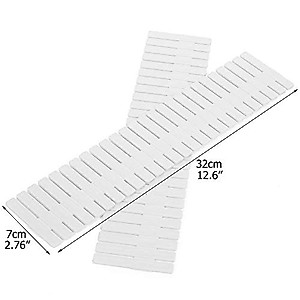 Croing 𝘿𝙧𝙖𝙬𝙚𝙧 𝙊𝙧𝙜𝙖𝙣𝙞𝙨𝙚𝙧 Drawer Dividers (40 pcs)
