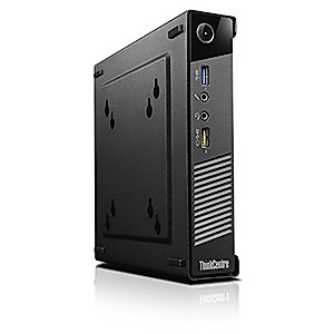 Lenovo ThinkCentre M73 Tiny Desktop (Intel i5-4590T Quad-Core 2GHZ, 8GB, 500GB, Wifi Windows 10 Professional Black (Renewed)