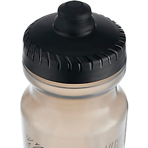 Peakline Sports - 2nd Gen Big Mouth Bike Water Bottle (21 oz) by Specialized Bikes (2-Pack) (Smoke/Black)