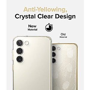 Ringke Fusion [Display The Natural Beauty] Compatible with Samsung Galaxy S23 Plus Case 5G, Transparent Phone Cover for Women, Men, Shockproof Bumper Designed for S23 Plus Case - Clear