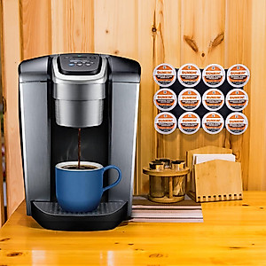 Adhesive Wall Mounted 12 Slot Coffee Pod Holder and Organizer. Space Saving Storage Rack Compatible with K Cups Saves Room in Drawers, Cupboards and Counters to Keep Coffee Station and Kitchen Neat