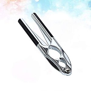 DOITOOL Multitools Nut Shell Opener Nut Crackers Walnut Chestnut Clip Peeler Walnut Plier Heavy Duty Shell Seafood Walnut Opener Tool with Non-Slip Handle for Almonds Hazelnut Crab Opener Macadamia