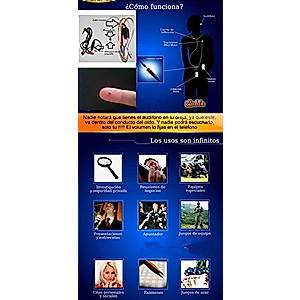 Invisible Secret Spy Nano Wireless Earphone Earpiece for Mobile Phone