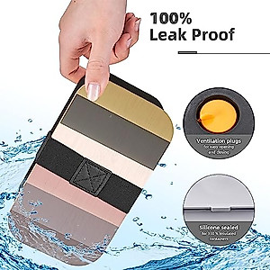 A Warm And Rustic Colour Scheme Adult Lunch Box, Bento Box, With Cutlery Set Of 3, 2 Compartments, Rectangular, Lunch Box For Adults