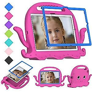 Case Cover Kids Case Compatible with Samsung Galaxy TAB A8 10.5" X200 / X205(2021) with Handle Bumper |Protective Kid-Proof Stand Tablet Cover Eva Shockproof Lightweight Dropproof Tablet Cover (Color