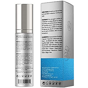 Eternal Platinum NAD Serum, Resveratrol, Niacinamide, Collagen, Vitamin C & E, Aloe Vera, English Lavender, Nicotinamide Aging NAD Booster Skin Care Face Moisturizing Wrinkles Firming, 3.4 FL. Oz.