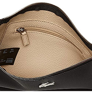 Lacoste Women's Anna Clutch Bag, Tuareg Grey Chine/Grey Chine-Calla Pink