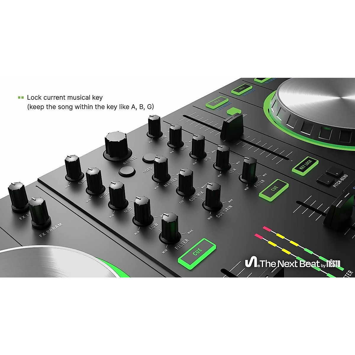 Tiesto DJ Learning Decks For Beginners, DJ Controller, DJ Mixer