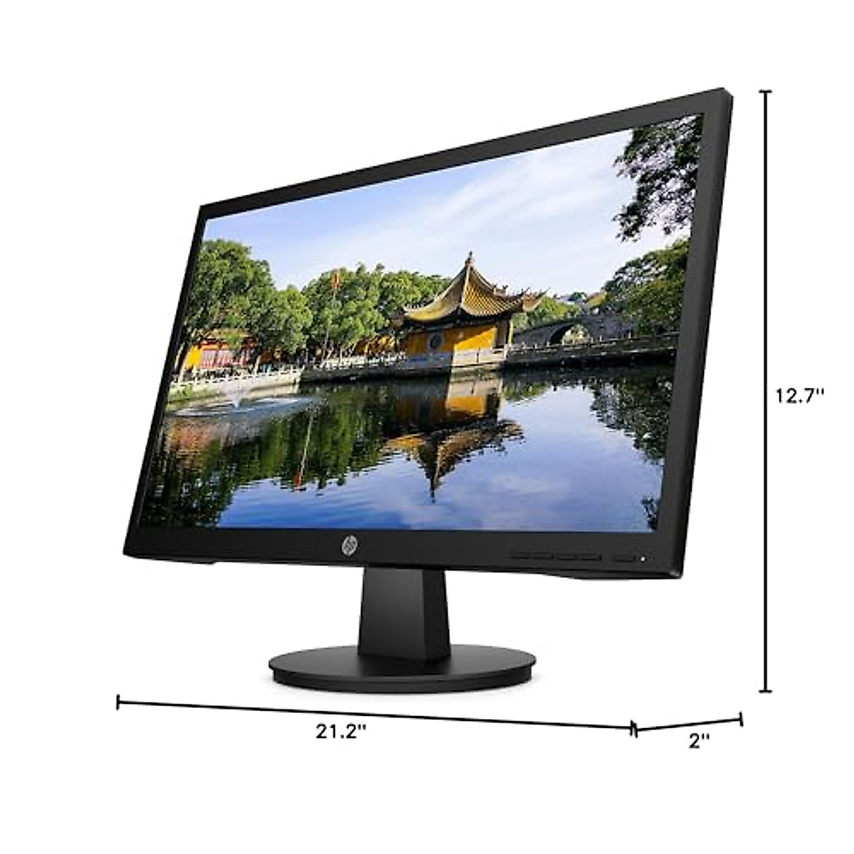 HP 22" FHD Monitor (V22V, Black)