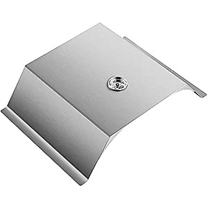 VEVOR Pizza Oven for Outside - Portable Pizza Oven Kit with Pizza Stone, Pizza Shovel, Pizza Cutter, Thermometer for Camping，Stainless Steel Camp Pizza Oven, (13 inch, Silver)