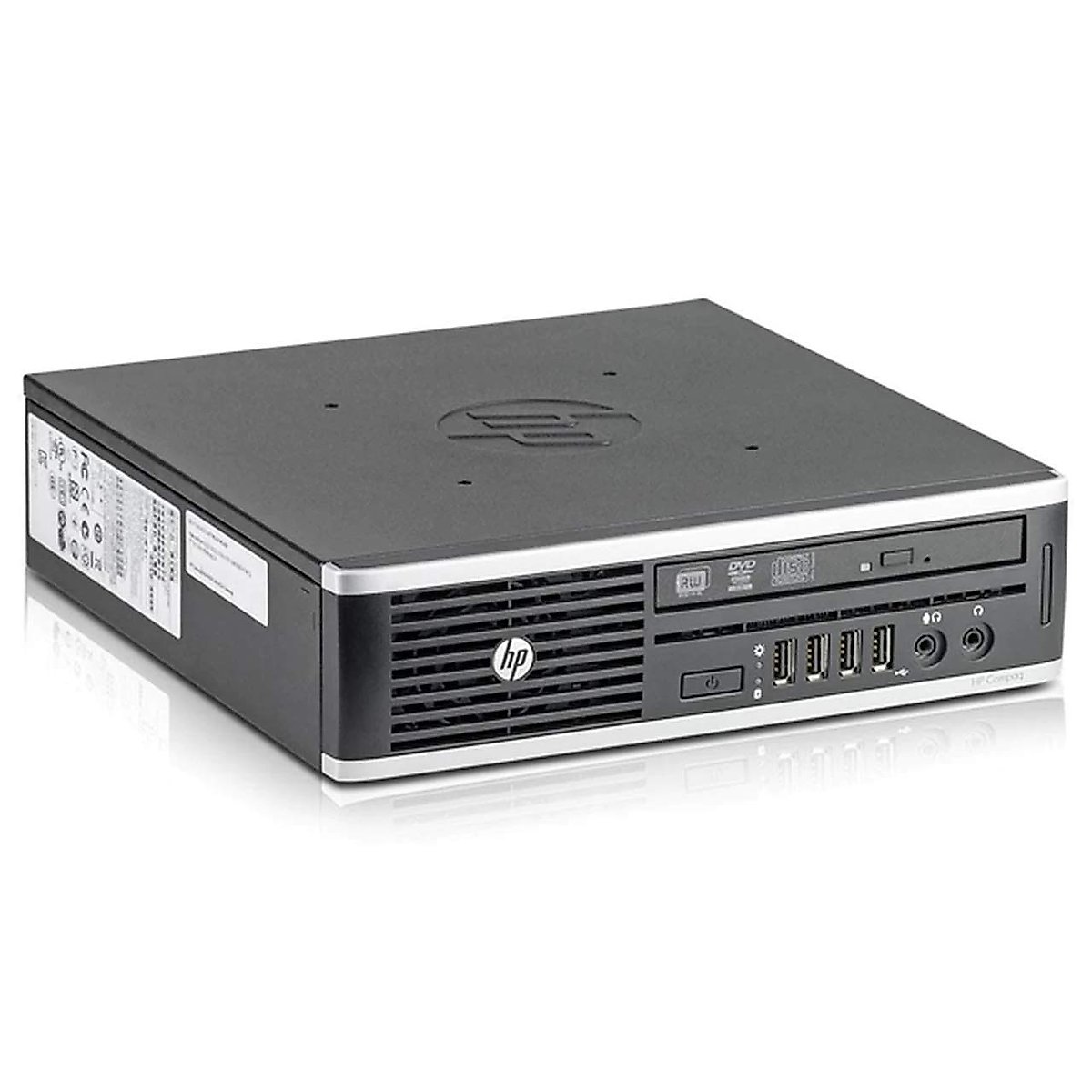 HP 8300 USFF Computer Desktop PC, Intel Core i5 3.2GHz Processor, 8GB Ram, 120GB Solid Drive, WiFi | Bluetooth, 1080p Webcam, Wireless Keyboard & Mouse, 20 Inch Monitor, Windows 10 (Renewed)