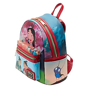 Loungefly Disney Mulan Princess Scene Double Strap Shoulder Bag