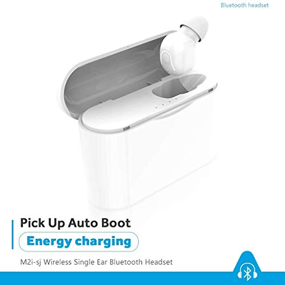 TBIIEXFL Headset Touch Function with Charging Box Stereo Headphones in-Ear Built-in Microphone Headphones Sports Subwoofer