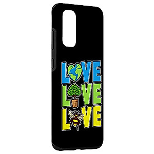 Galaxy S20 Earth Love Trees And Nature Love Bees Earth Science Case
