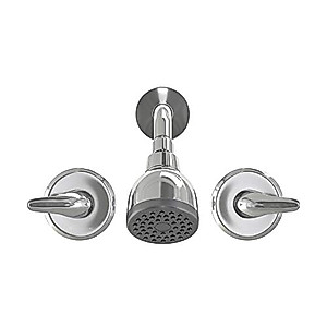 Glacier Bay Aragon 2-Handle 1-Spray Shower Faucet in Chrome (Valve Included)