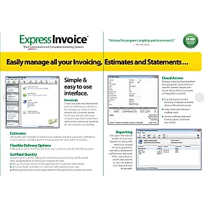 Express Invoice Professional Invoicing Software (PC/Mac)