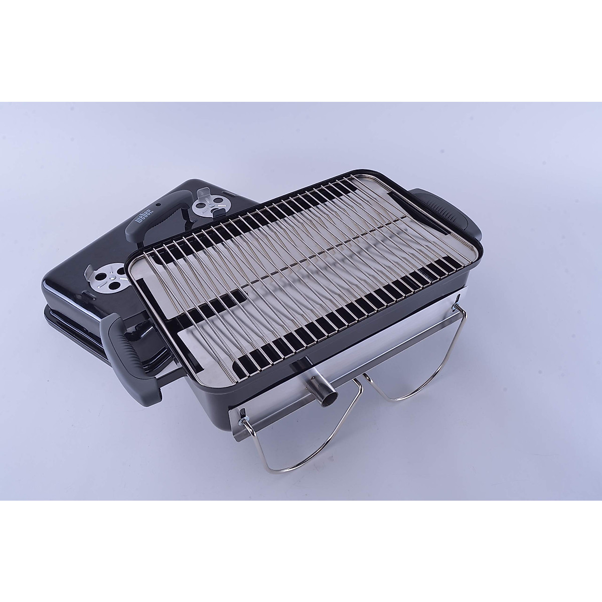 BBQube Heat Deflector/Drip Pan for Weber Go-Anywhere Charcoal Grill, Aluminium, One Size