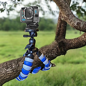 Digital Camera Tripod, Compatible with Ricoh Theta SC2 4K 360 Digital Camera, Flexible Tripod - for Digital Cameras and Camcorders Approx Height 13 inches