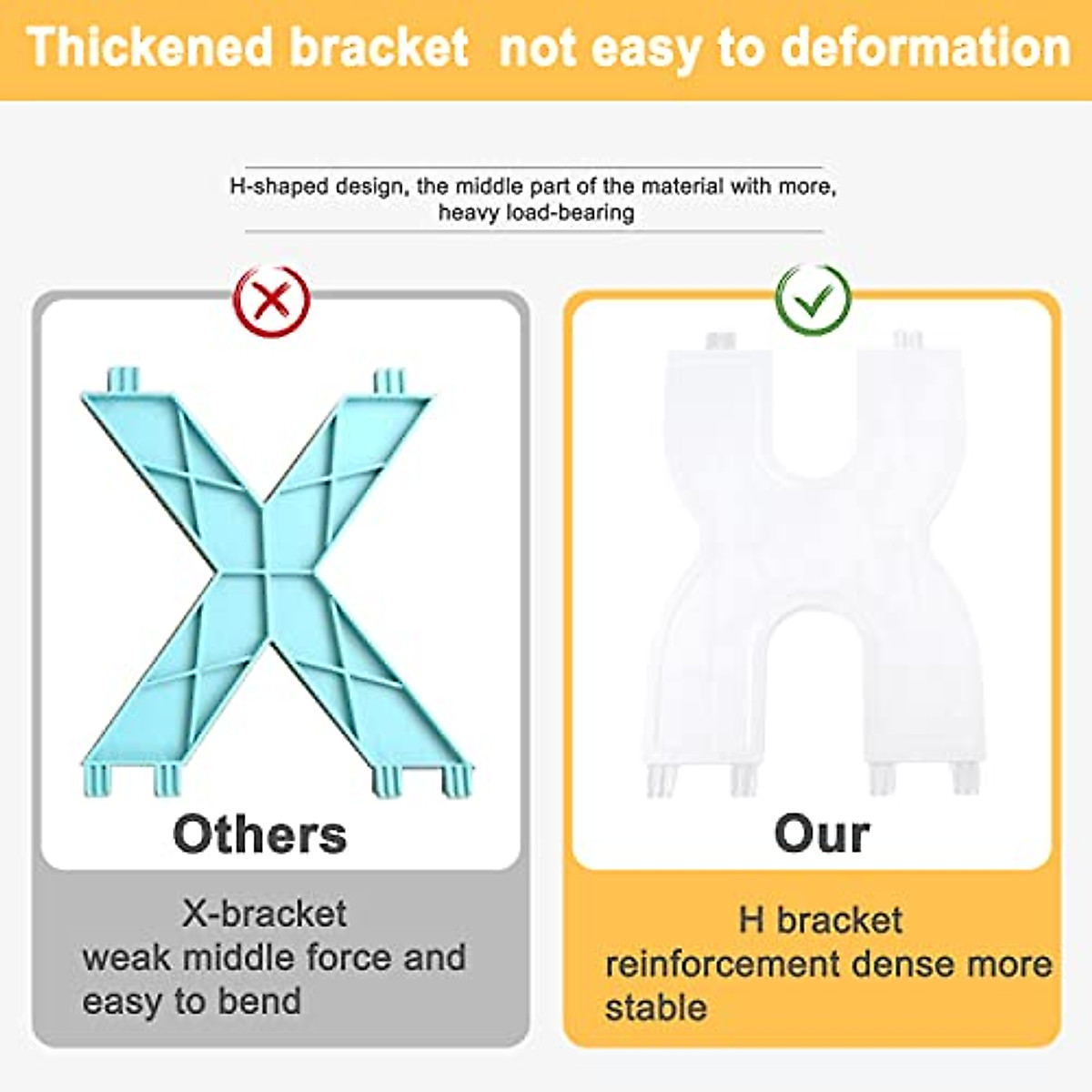 uapryti Shoe Rack Organizer - Free Standing Shoe Racks for Closets Entryway,Free Combination Shoe Storage (White+Black, 6-Tier)