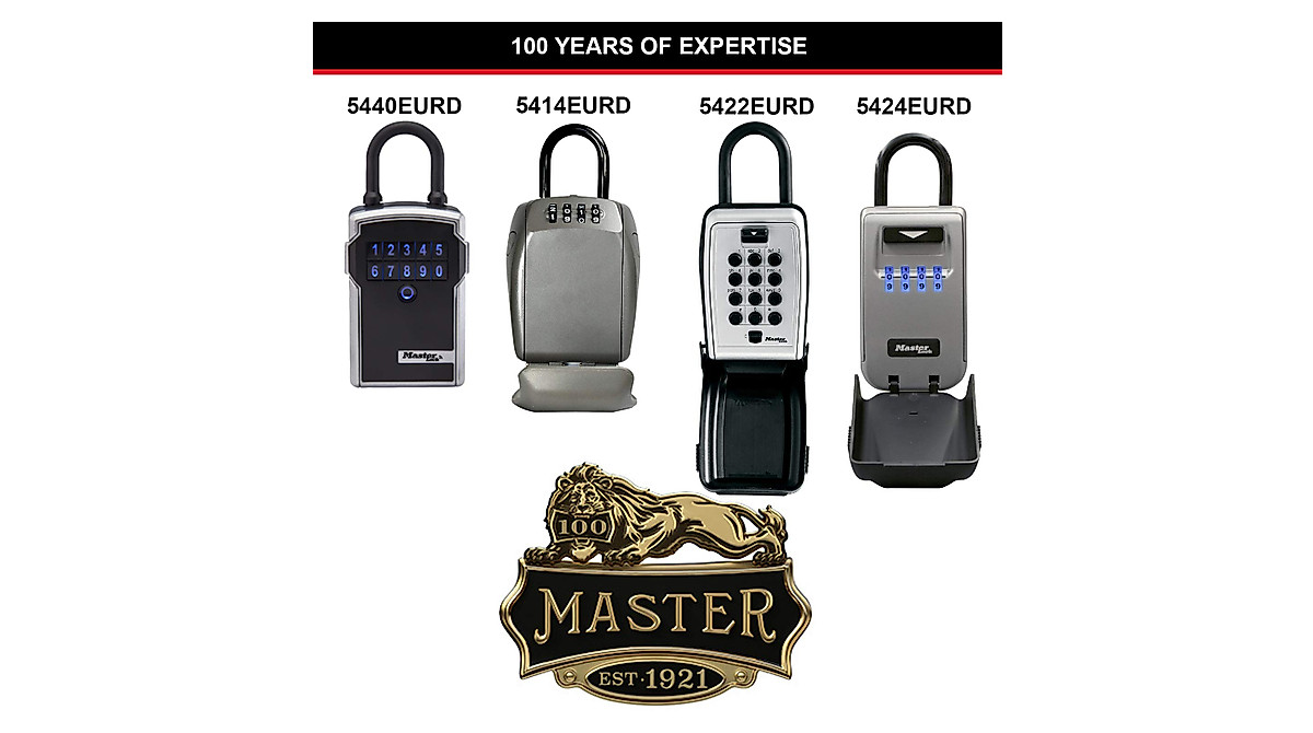 Master Lock Heavy Duty Key Lock Box for Home Security