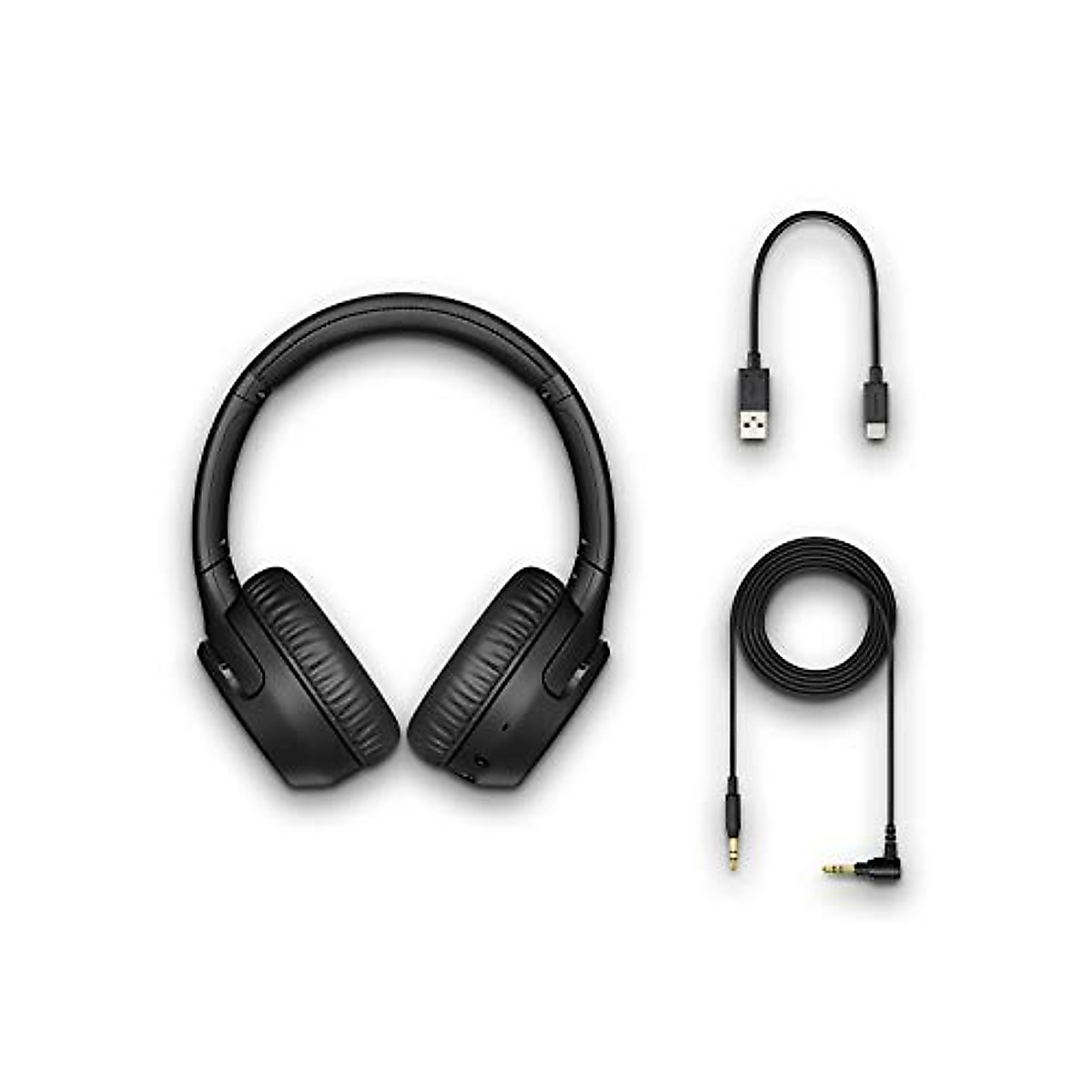 Sony WHXB700 Wireless Extra Bass Bluetooth Headset/Headphones with mic for Phone Call and Alexa Voice Control, Black