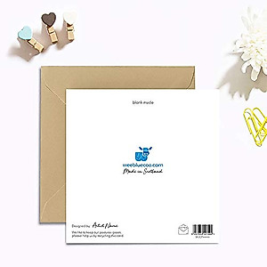 Wee Blue Coo Sphynx Cat Bald Birthday Art Sealed Greeting Card Plus Envelope Blank inside