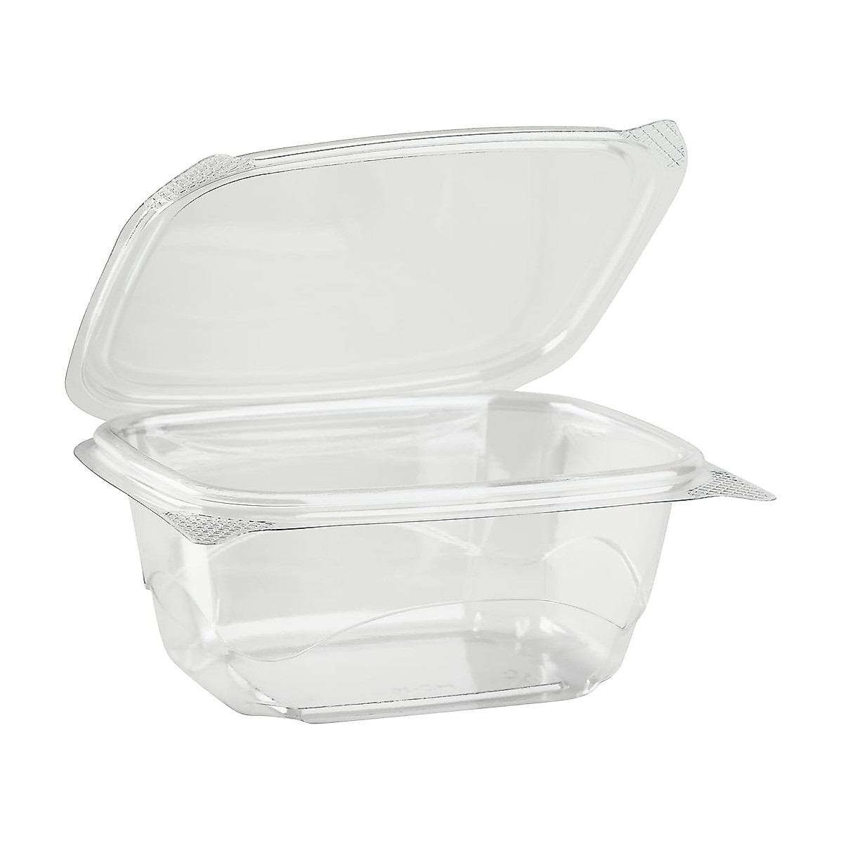 Karat PET Hinged Deli Containers with Lids - Perfect for Pasta Salads, Fruit, Deli Sides, and Home Meal Prep - Clear Plastic Food Containers, Take Out Containers (16oz)