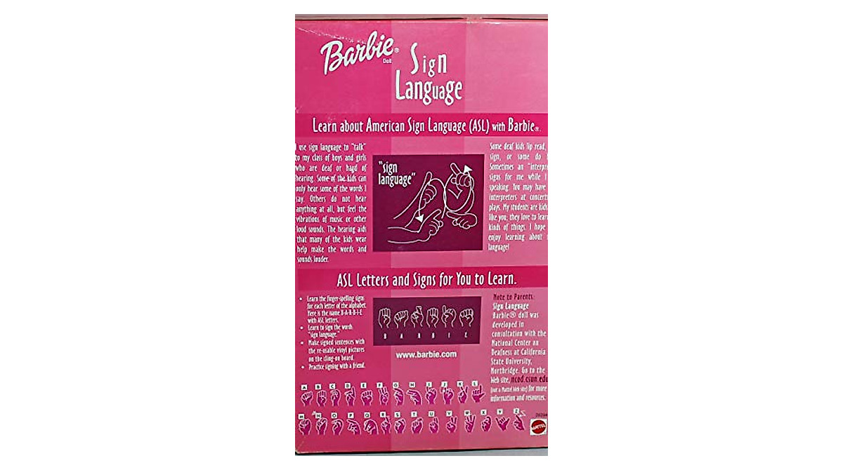 Mattel Barbie Sign Language: Collectible Edition