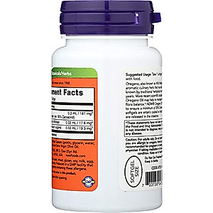Now Foods Oregano Oil Enteric Coated Sg, 90 CT