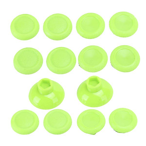 Universal Controller Rocker Cap PC+TPU Joystick Case Replaceable Joystick Cover Rocker Cap for PS4 Joystick(Green)