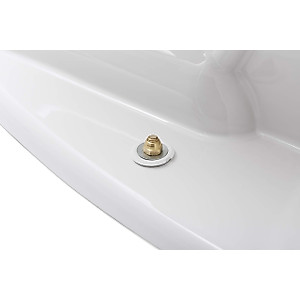 KOHLER Kingston™ Comfort Height® two-piece Elongated 1.28 gpf Toilet with Left-hand Trip Lever and Antimicrobial Finish