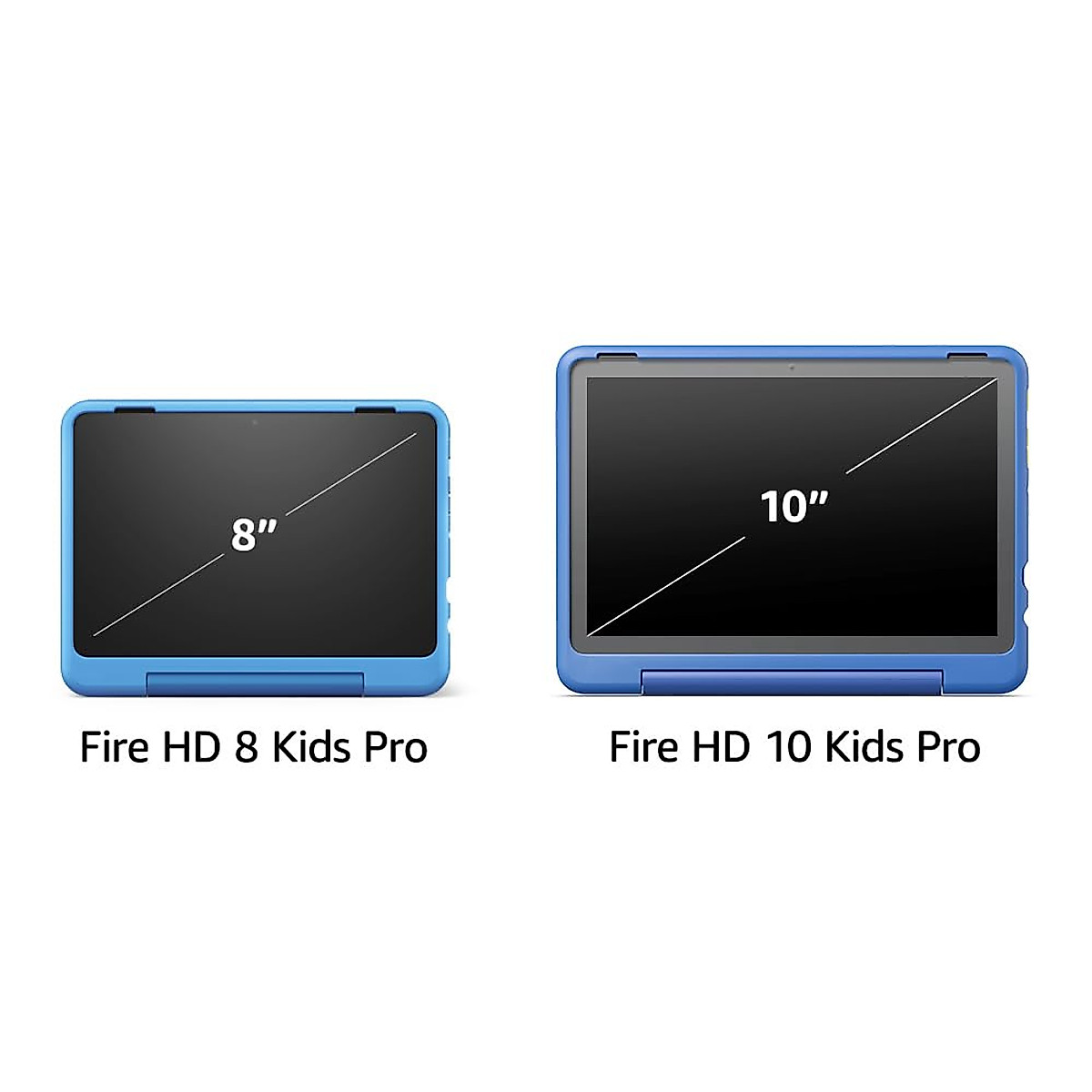 New Amazon Fire HD 8 Kids Pro tablet, ages 6-12. Bright 8" HD screen, includes ad-free content, parental controls, 13-hr battery, slim case for older kids, 32GB, Jungle Cat, (2024 release)