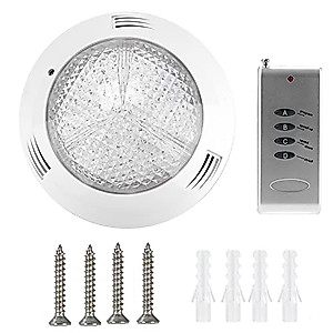 Yosoo Health Gear LED Pool Lights, 360LEDs IP68 Waterproof Submersible Light, Multicolor Underwater Lamp Pond Lights for Swimming Pool, Pond, Garden, Landscape Lighting