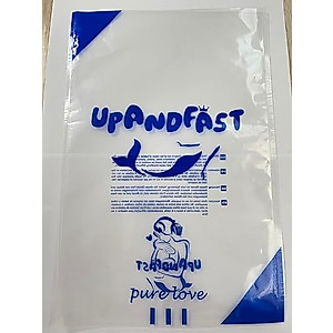 upandfast Baby Boy Swimsuit with Snap Bottom UPF 50+ Sun Protection Toddler One Piece Swimwear (Blue Shark, 9 Months)