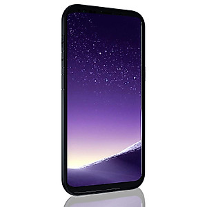 Carbon Fiber Pattern Slim Case Compatible with Samsung Galaxy S9 Plus, Shockproof 10ft. Drop Tested, Wireless Charging Compatible - Black