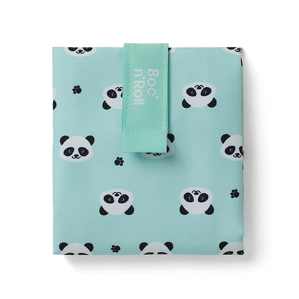 ROLL'EAT ® Boc'n'Roll Animals | Reusable Sandwich Bag | Sandwich Container | Eco Friendly Food Bag | Reusable and Washable Sandwich Wrap | Panda Design