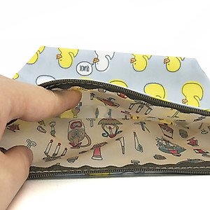 Hunger Yellow Duck Make-Up Cosmetic Bag Carry Case, 14 Patterns (P11417021)