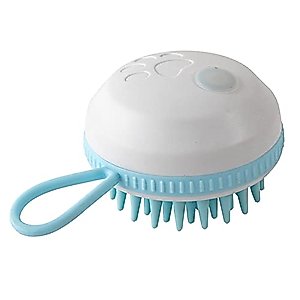 INGVY Dry Brushing Body Brush Body Scrubber with Hanging Hole & Shower Gel Hole Bath Shower Scrubber for Women (Color : Sky Blue)