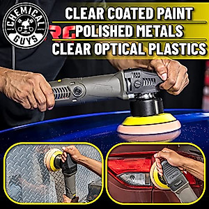 Chemical Guys BUF_209X TORQX Random Orbital Polisher, Complete Detailing Kit with Pads, Pad Cleaner & Conditioner, Towels - 12 Items