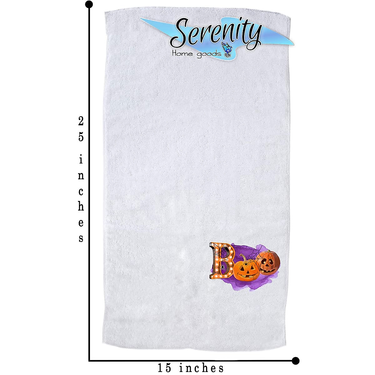 Halloween Decoration | Fall Kitchen Towels | Hand Towels For Bathroom | Pumpkin Decor | Gnome Witch Bat Black Cat Orange | Harvest Thanksgiving Halloween Decorations For Home